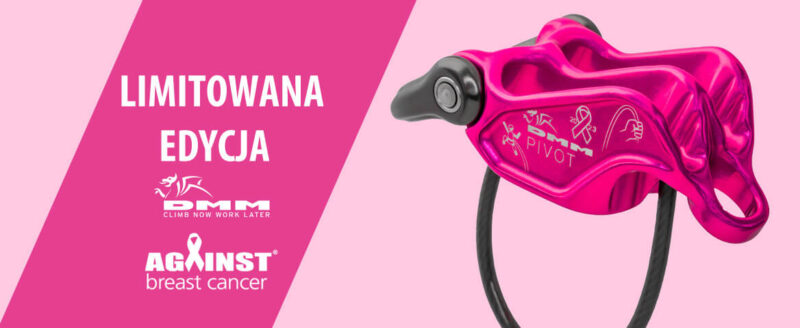 Zestaw do asekuracji DMM Pivot/Phantom HMS Pink - limitowana edycja