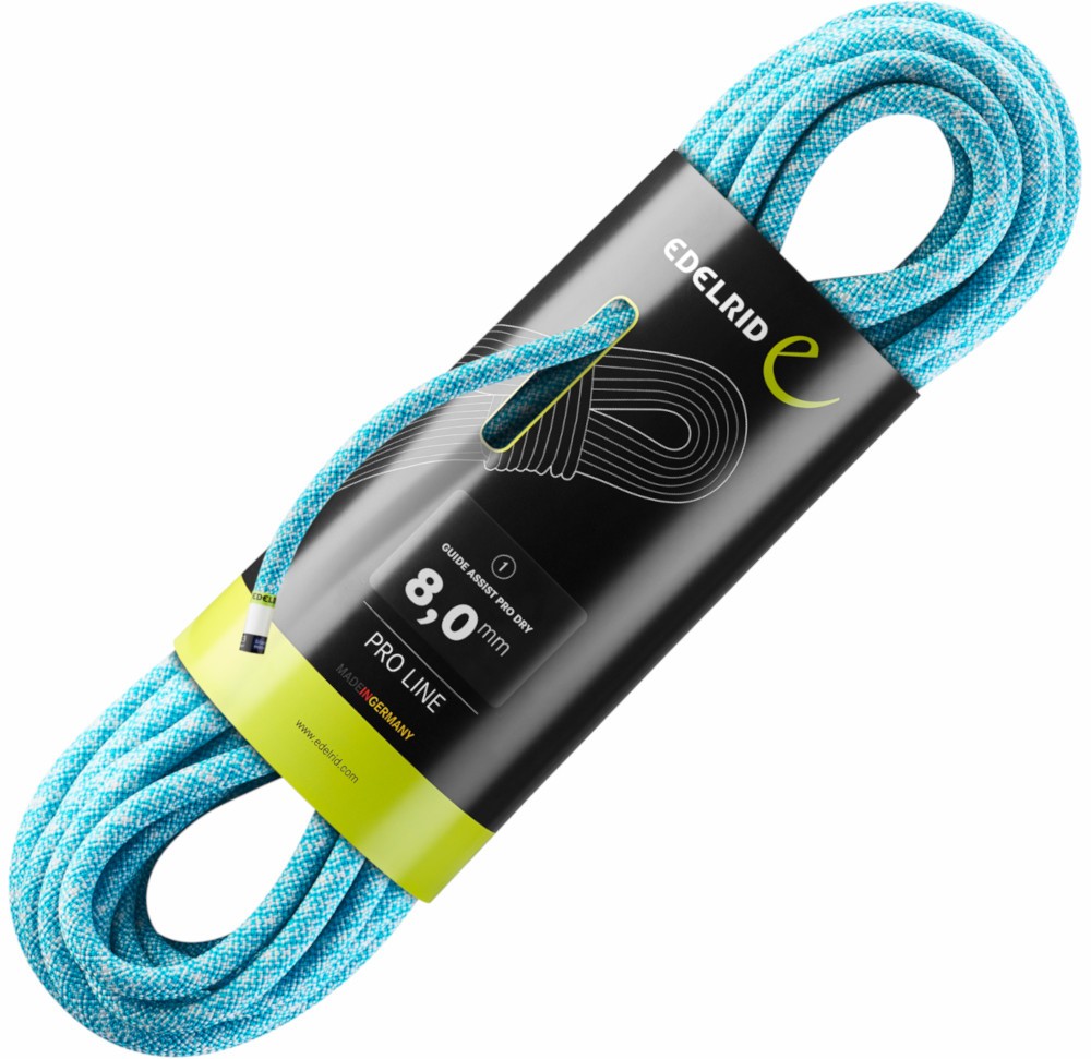 Weld.pl - LINA LODOWCOWA EDELRID GUIDE ASSIST PRO DRY 8MM 20M